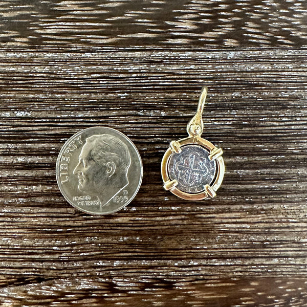 Atocha Coin with 14k Bezel – Bayshore Clothing